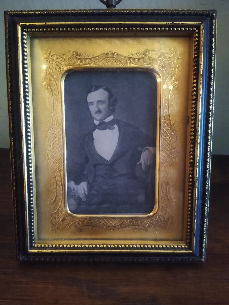 Edgar Allan Poe Daguerreotype, 1847 Daly Daguerreotype, Archival Giclée ...