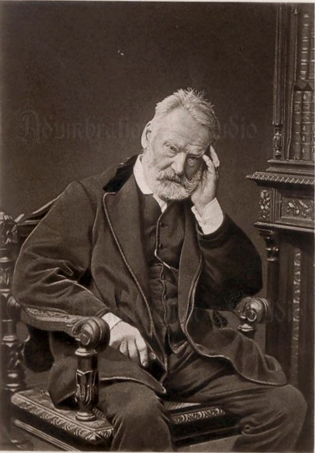 Victor Hugo Portrait, Circa 1875 Daguerreotype, Romantic Literature ...