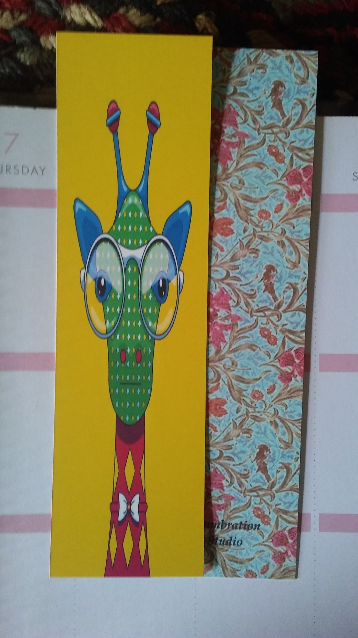 More Whimsical Giraffes 5 Bookmark Set Animal Lovers Gift | Etsy