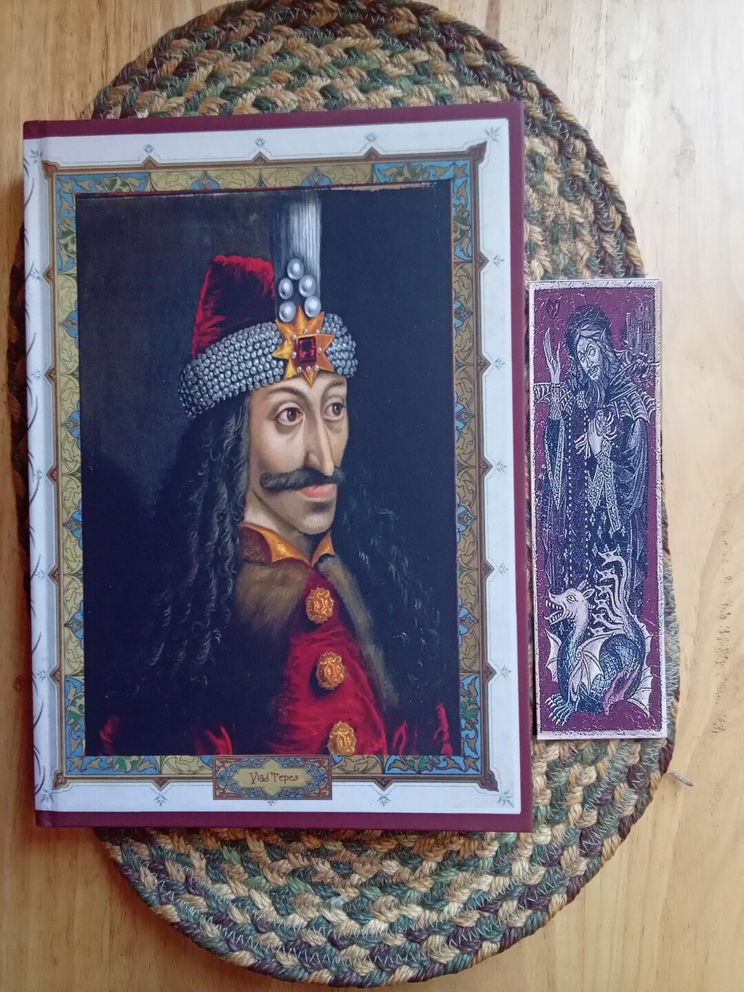 Deluxe Vlad Tepes Hardcover Journal & Bookmark, 7"x10," Count Dracula, Vlad the Impaler, Diary ...