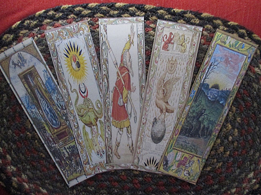 The Ripley Scrolls 5 Bookmark Set, 'ripley Scrowles', Philosophers ...