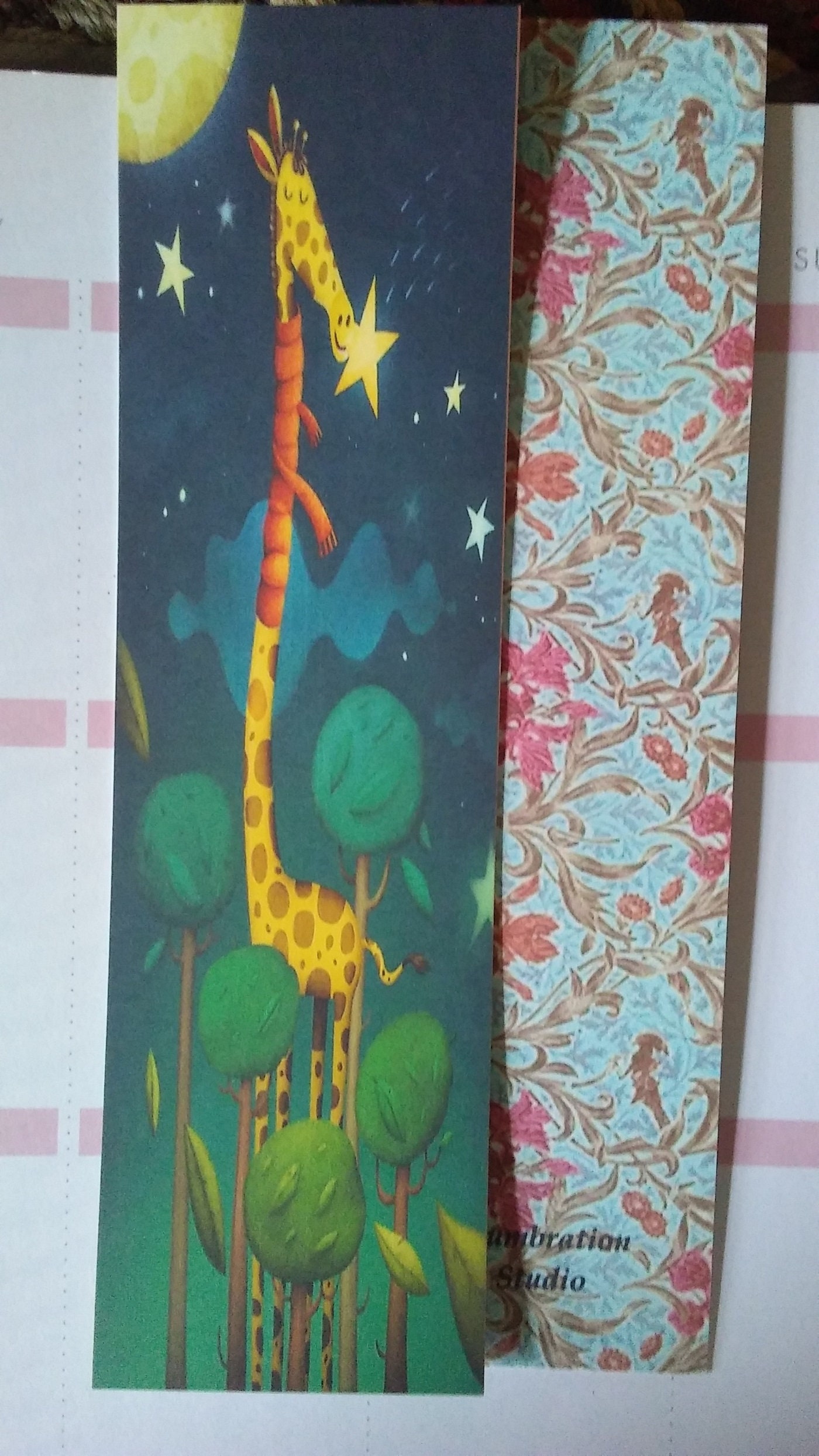 More Whimsical Giraffes 5 Bookmark Set Animal Lovers Gift | Etsy