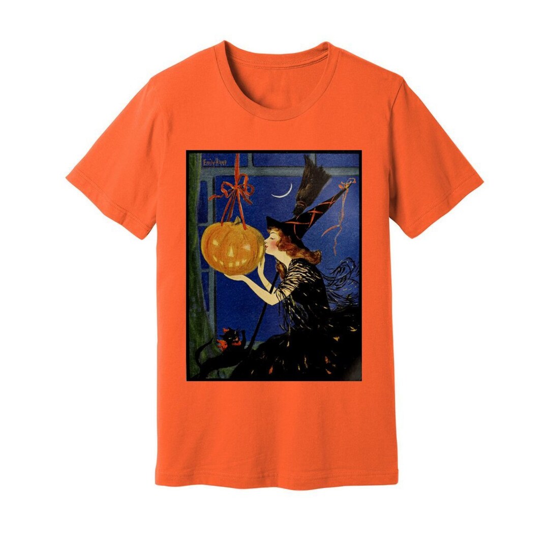 Emily Hand Halloween Tee, Canadian Home Journal, Vintage Spooky, Witch ...