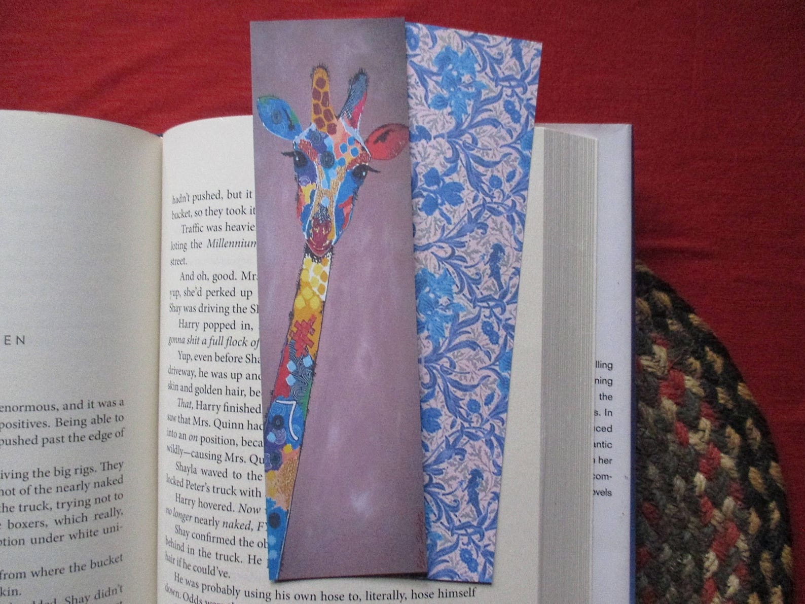 Whimsical Giraffe 5 Bookmark Set Animal Lovers Gift Set Book - Etsy