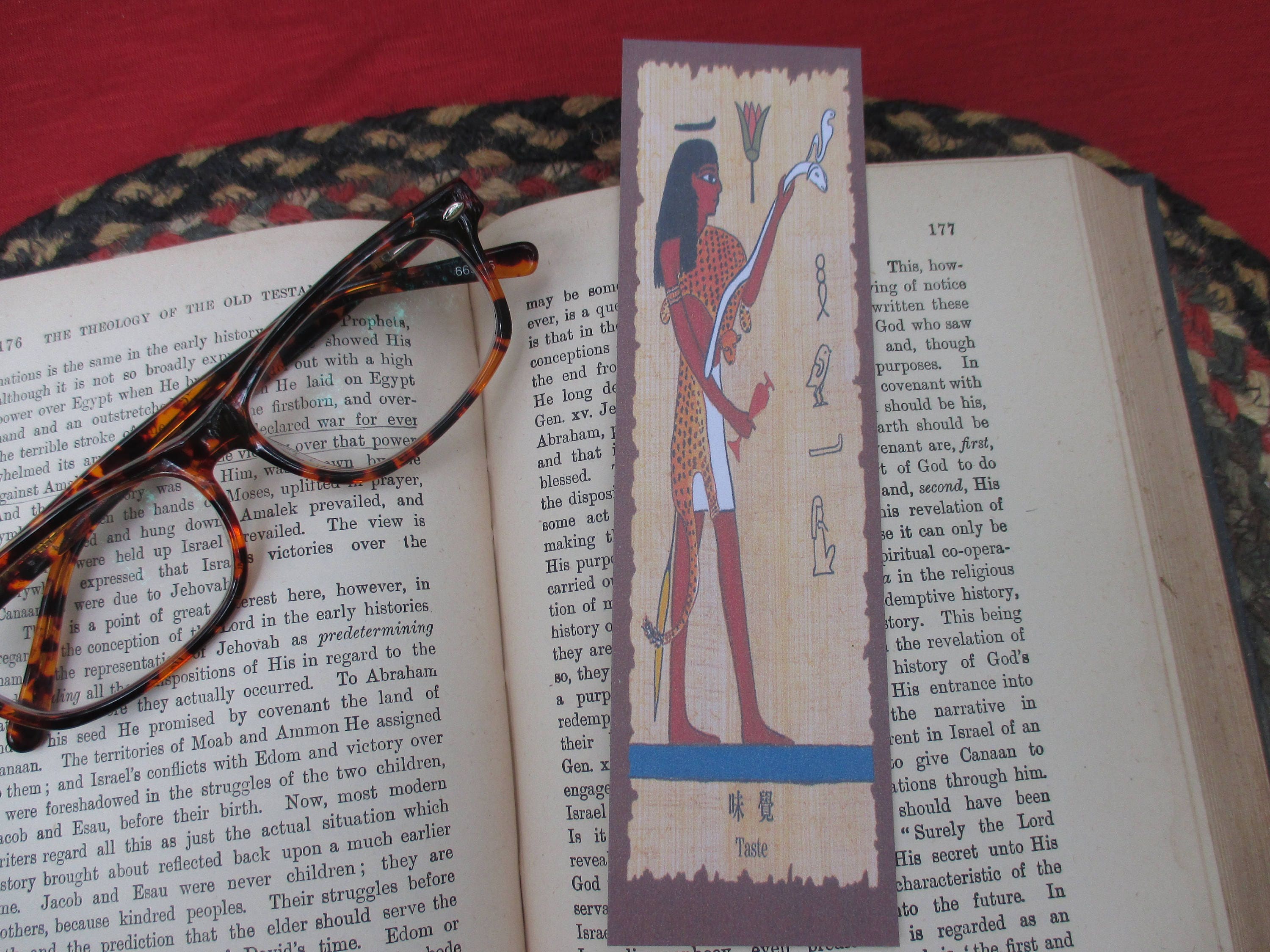 Egyptian Bookmark Set Ancient Egyptian Priestess Priest - Etsy