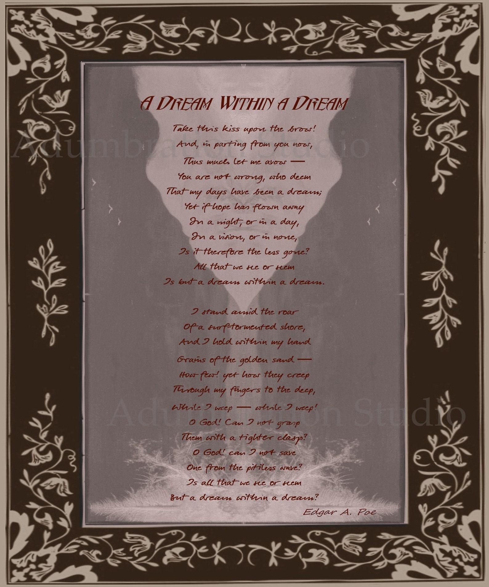 A Dream Within a Dream, Poem by Edgar Allan Poe, Reality, Philosophy ...