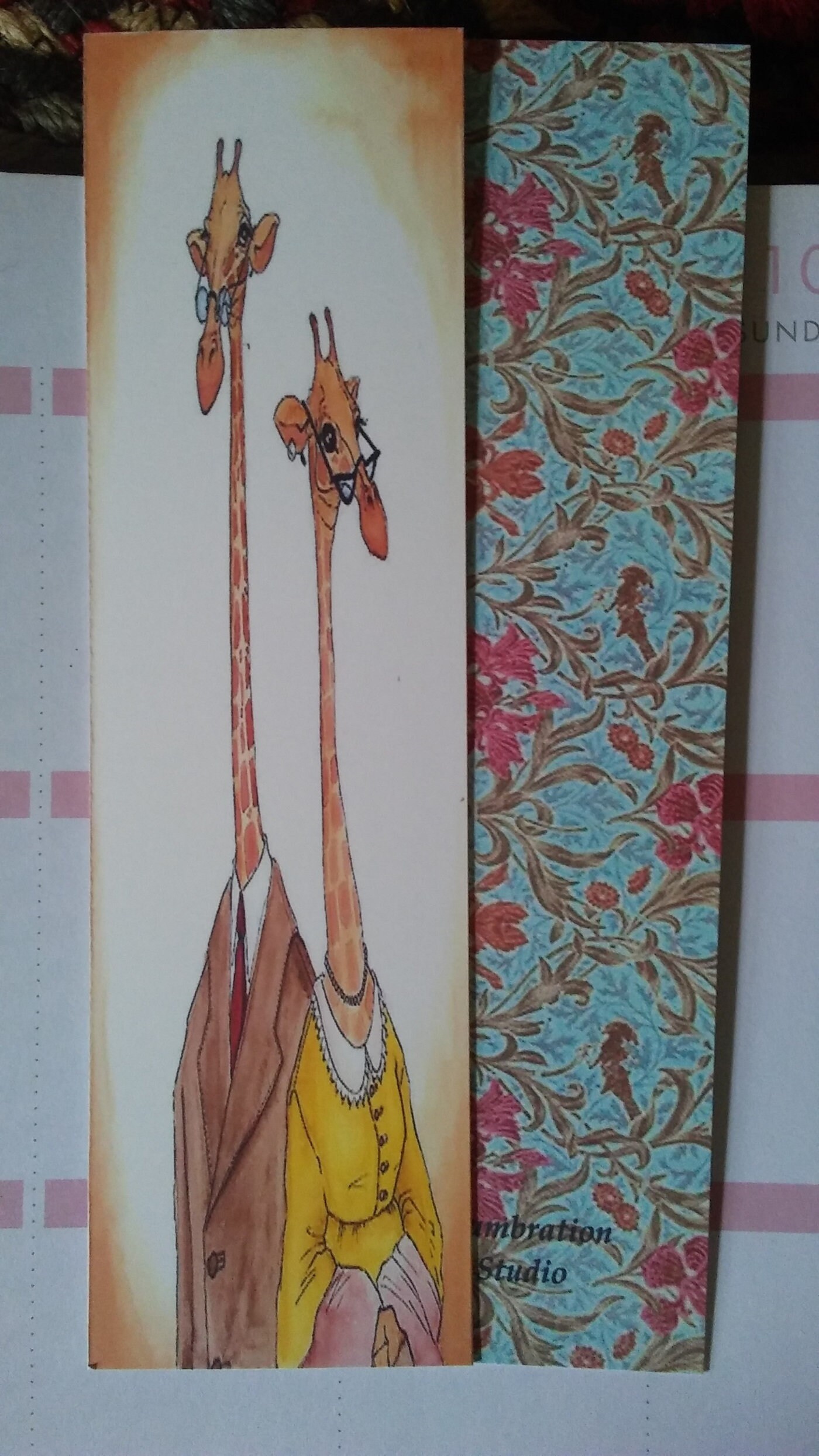 More Whimsical Giraffes 5 Bookmark Set Animal Lovers Gift | Etsy