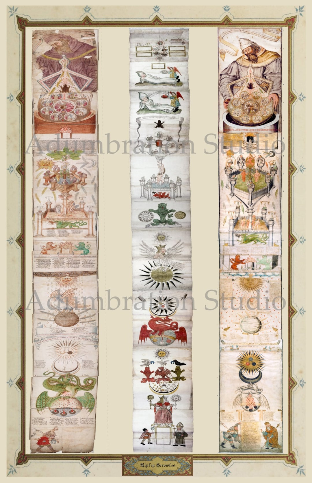 The Ripley Scrowles, 'ripley Scrolls', Philosophers Stone, George ...