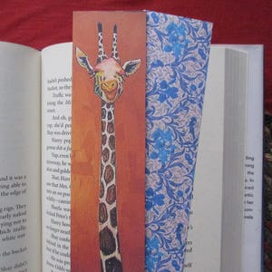 Whimsical Giraffe 5 Bookmark Set, Animal Lovers Gift Set, Book Lovers ...