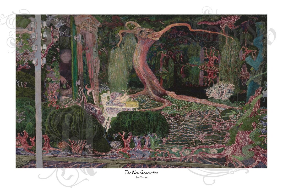 The New Generation, Jan Toorop, Art Nouveau, Impressionism Movement ...
