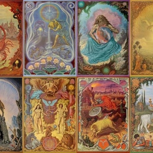 Johfra Bosschart Zodiac Series Folio 1 or Gift Set of 12 Prints, All 12 ...