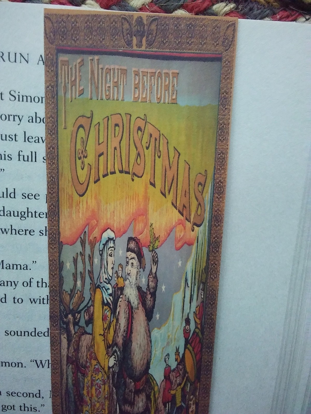 Twas the Night Before Christmas A Visit from St. Nicholas 5 | Etsy