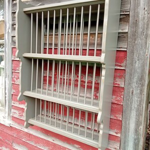 3 Tier Manor House Hanging Plate Rack, 18th Century, Early American ...