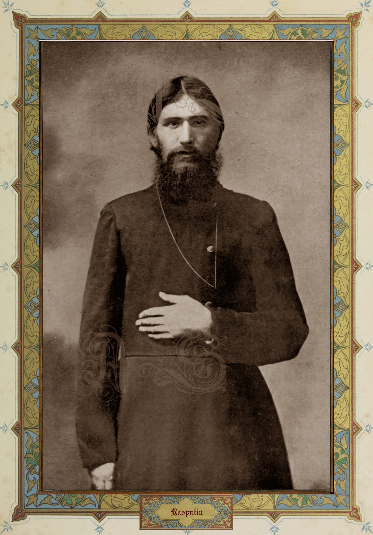 Grigori-yefimovich-rasputin Portrait, Circa 1905 Russian Mystic ...