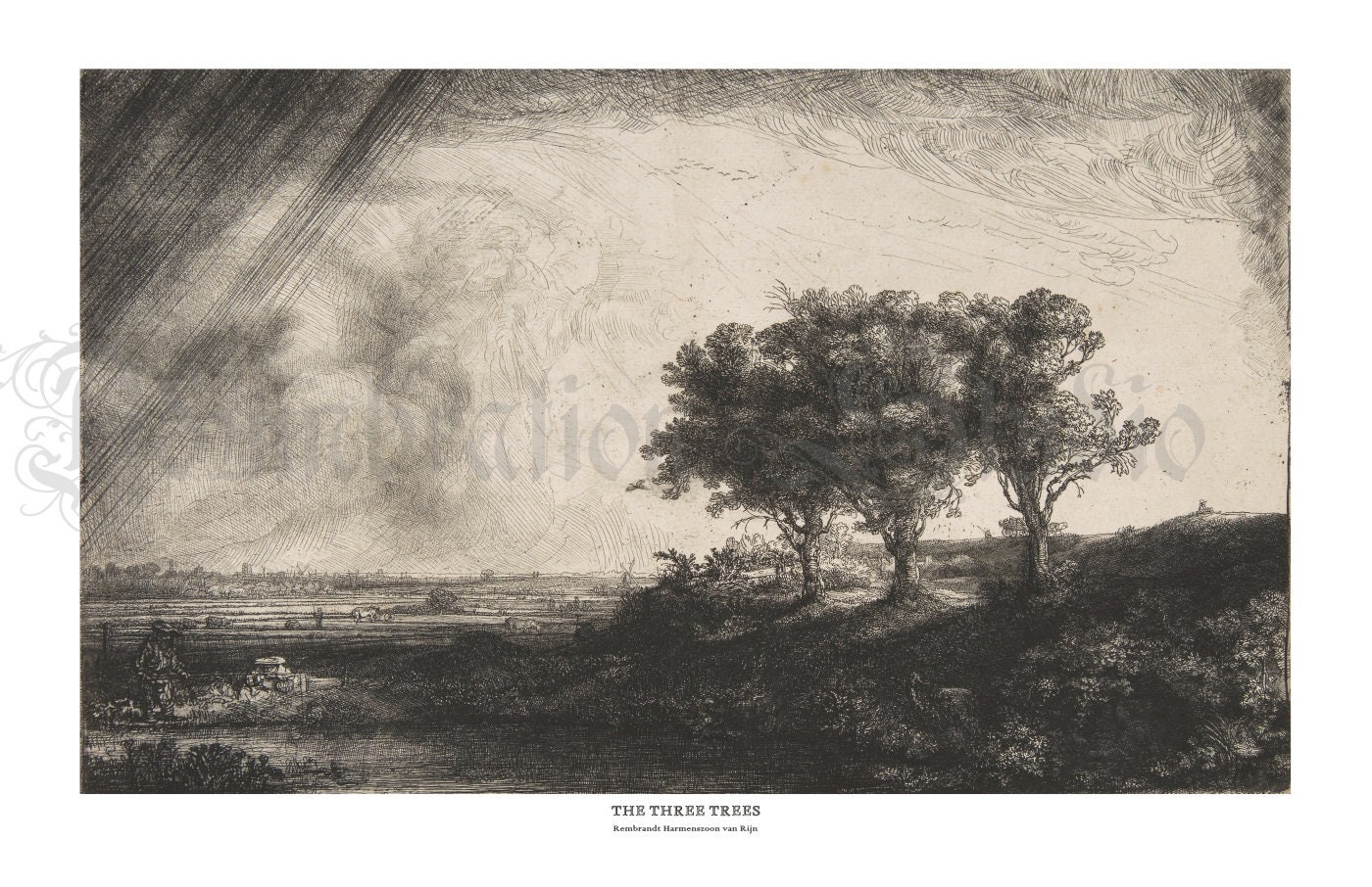 Rembrandt Landscape Etchings