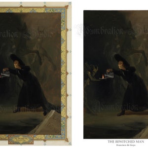 Goya Macabre Folio, Ghostly Vision, Saturn, St. Francis Borgia ...
