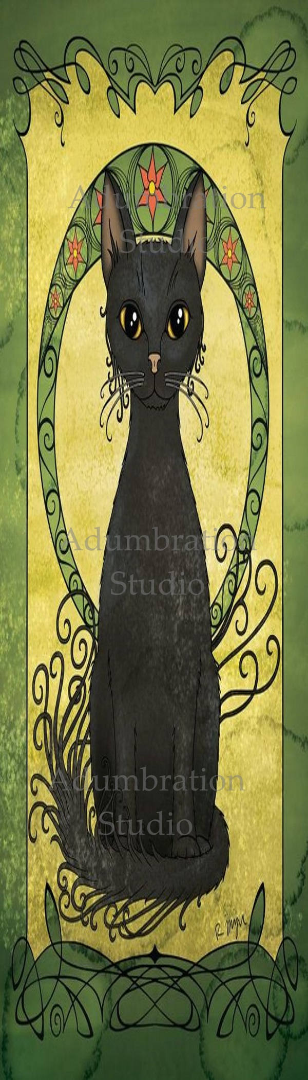 Black Cat Bookmarks Set, Bookmark Printable, Halloween, Scrapbooking ...