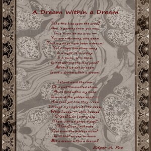A Dream Within a Dream, Poem by Edgar Allan Poe, Reality, Philosophy ...