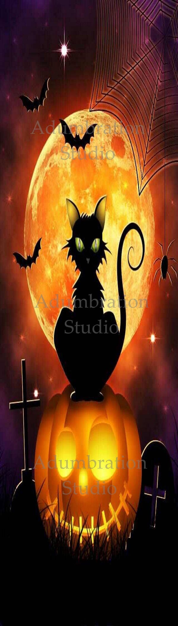 Black Cat Bookmarks Set Bookmark Printable Halloween - Etsy