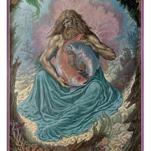 Johfra Bosschart Zodiac Series Folio 1 or Gift Set of 12 Prints, All 12 ...