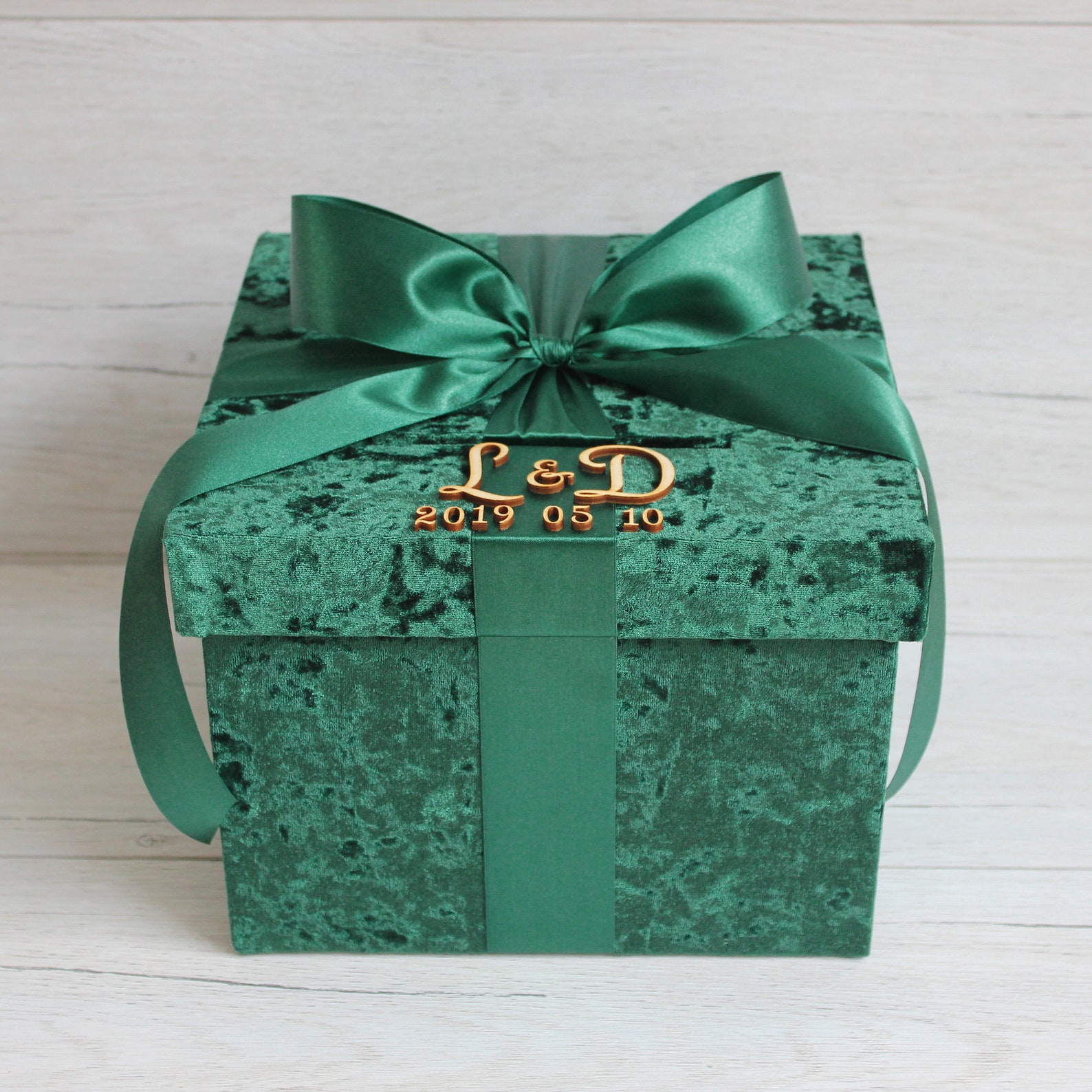 Personalized Card Box for Wedding Custom Wedding Card Holder - Etsy