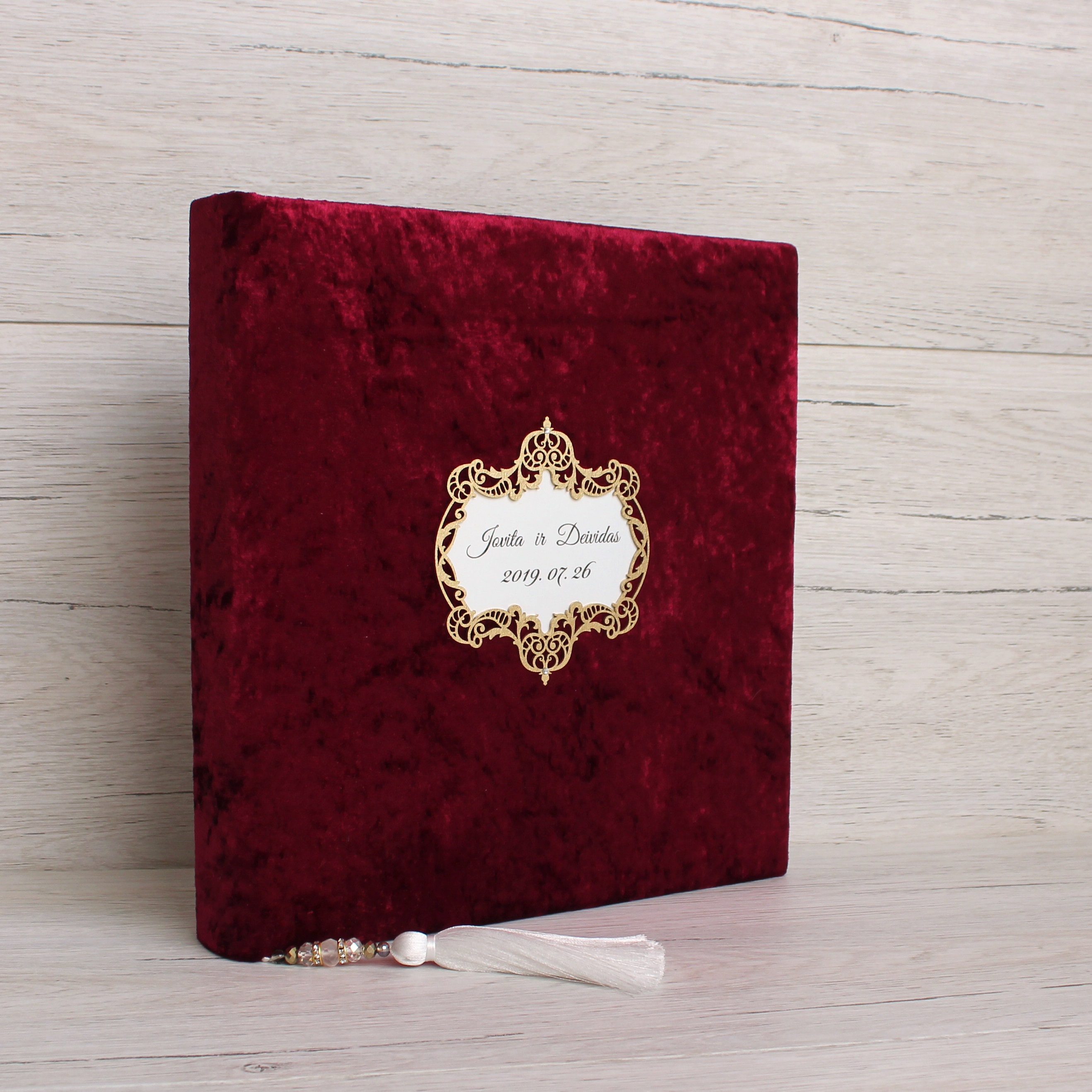 Ruby Red Wedding Photo Album 58 Pages - Etsy UK