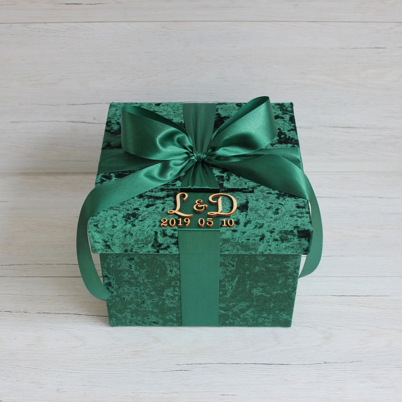 Personalized Card Box for Wedding Custom Wedding Card Holder - Etsy