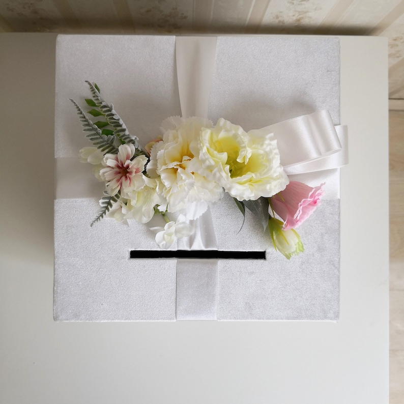 Personalized Card Box for Wedding Custom Wedding Card Holder | Etsy