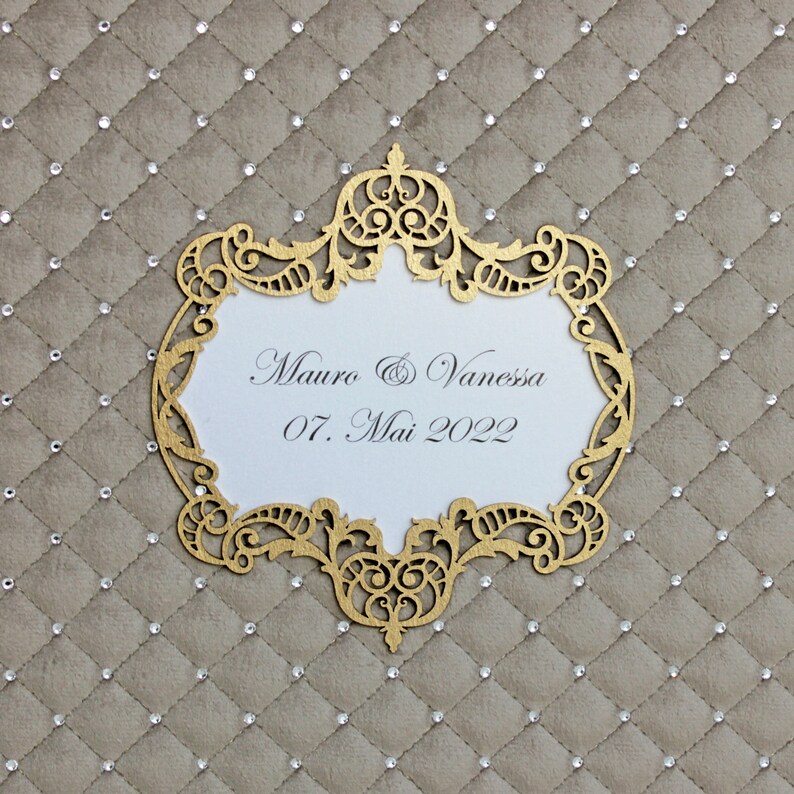 Wedding Photo Album Beige Wedding Album Custom Photo Album | Etsy