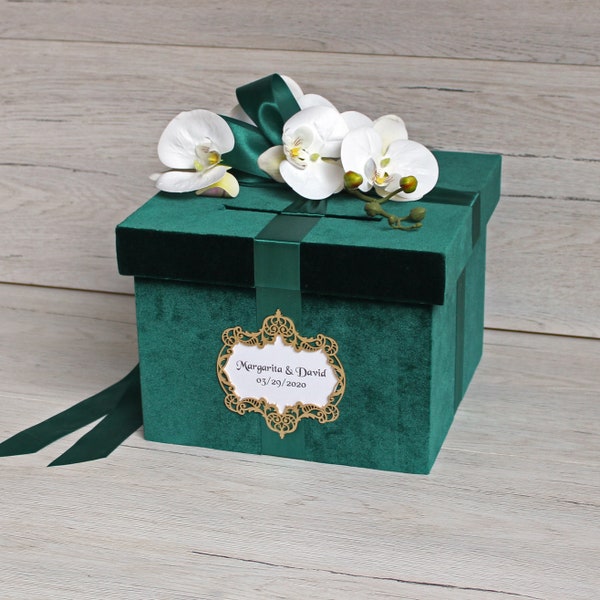 Elegant Wedding Card Boxes - Etsy