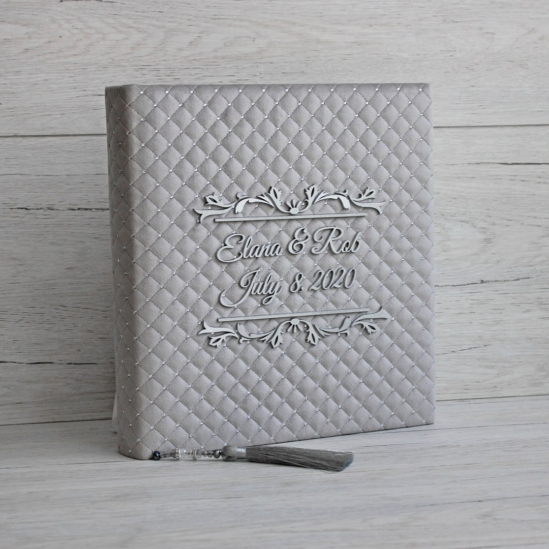 Luxury Wedding Photo Album ~ Personalised Family Photo Album ~ Large 12 ...