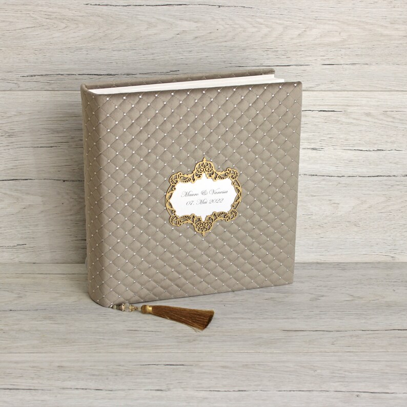 Wedding Photo Album Beige Wedding Album Custom Photo Album | Etsy