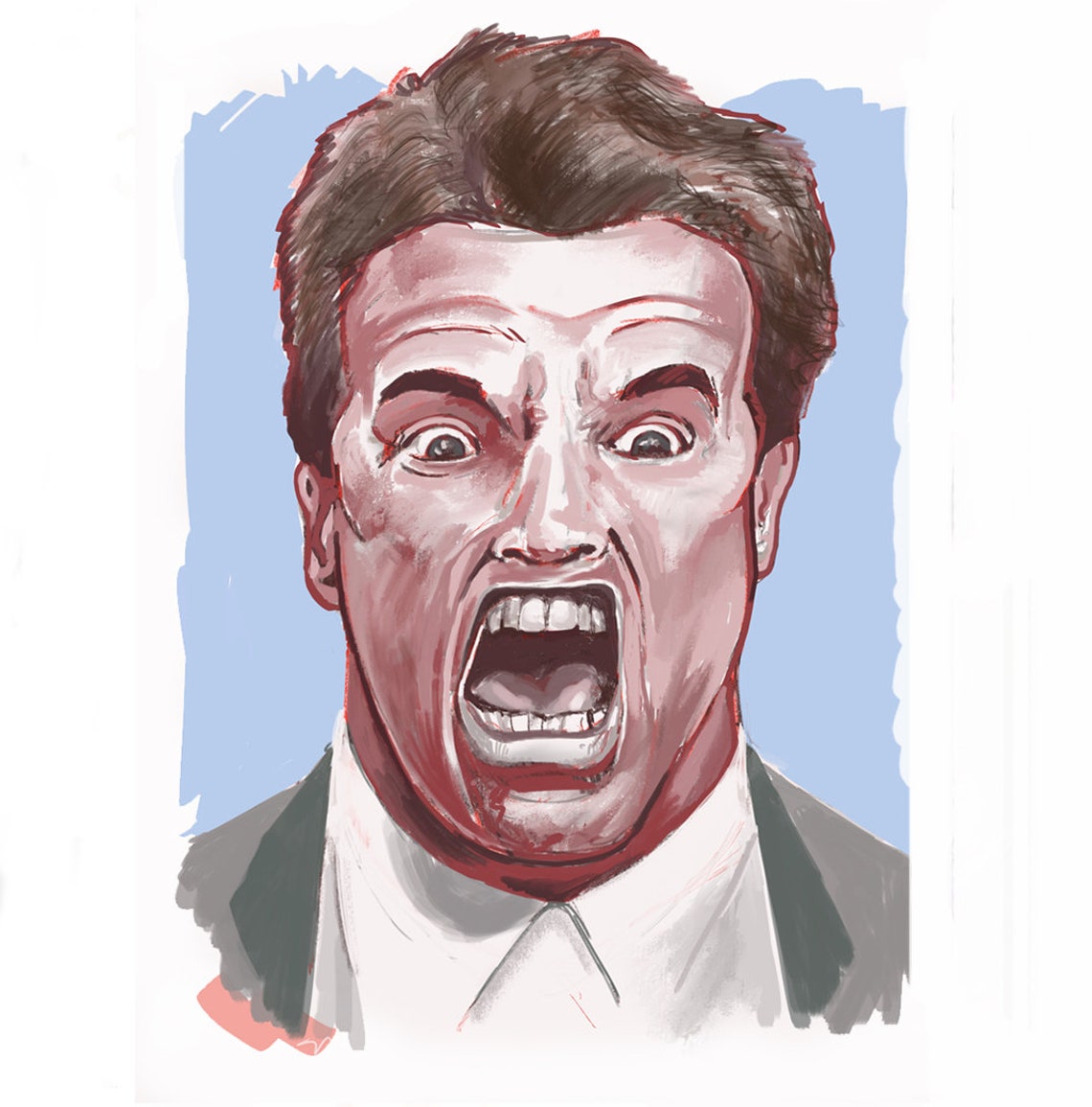 The Faces of Arnie A3 Size Wall Art Arnold Schwarzenegger - Etsy
