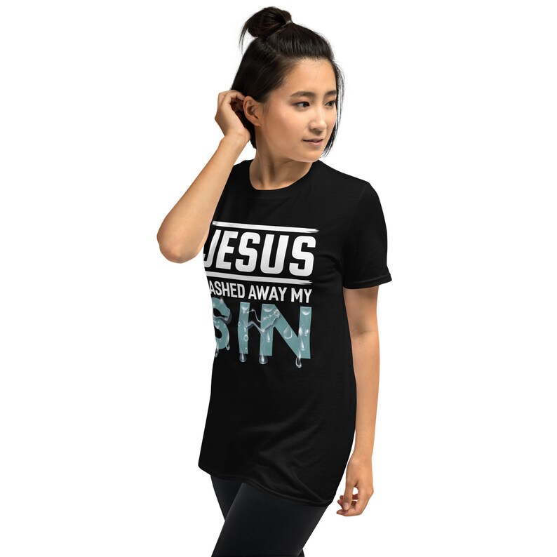 Jesus Washed Away My Sin Shirt Christian Shirts Baptism - Etsy
