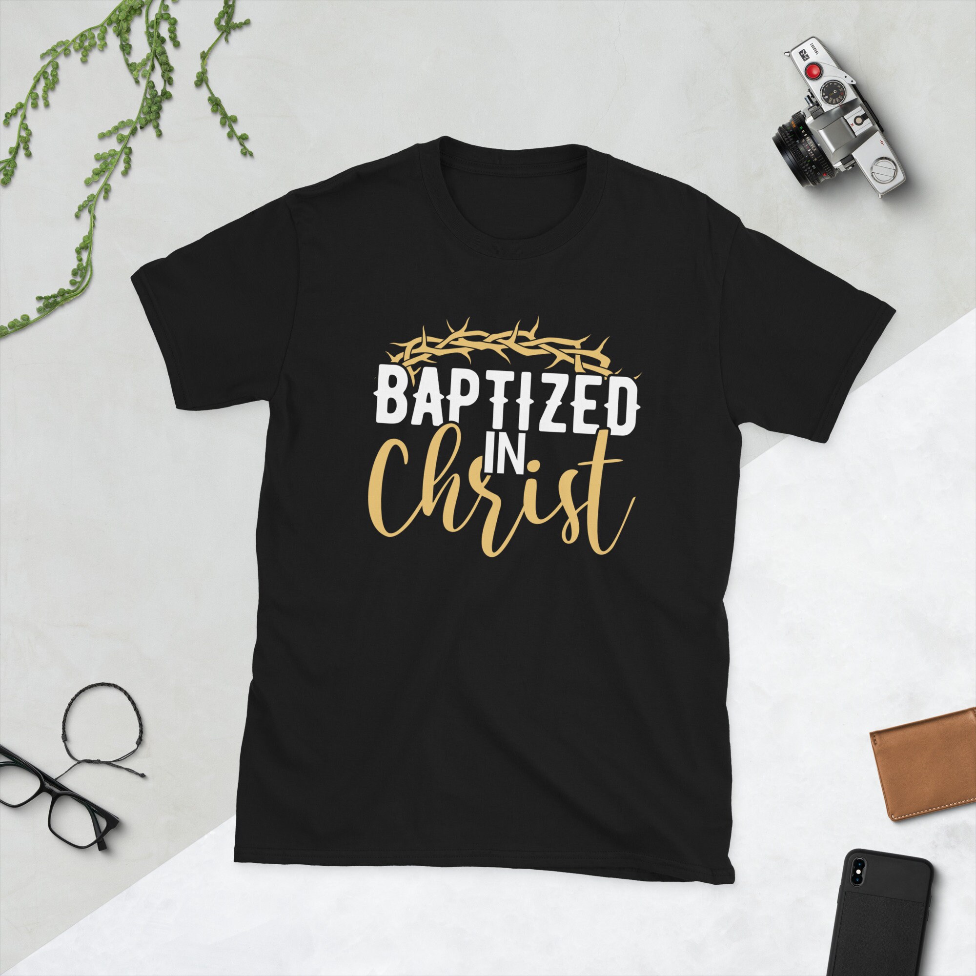 Baptized in Christ Shirt Christian Shirts Baptism Christian - Etsy