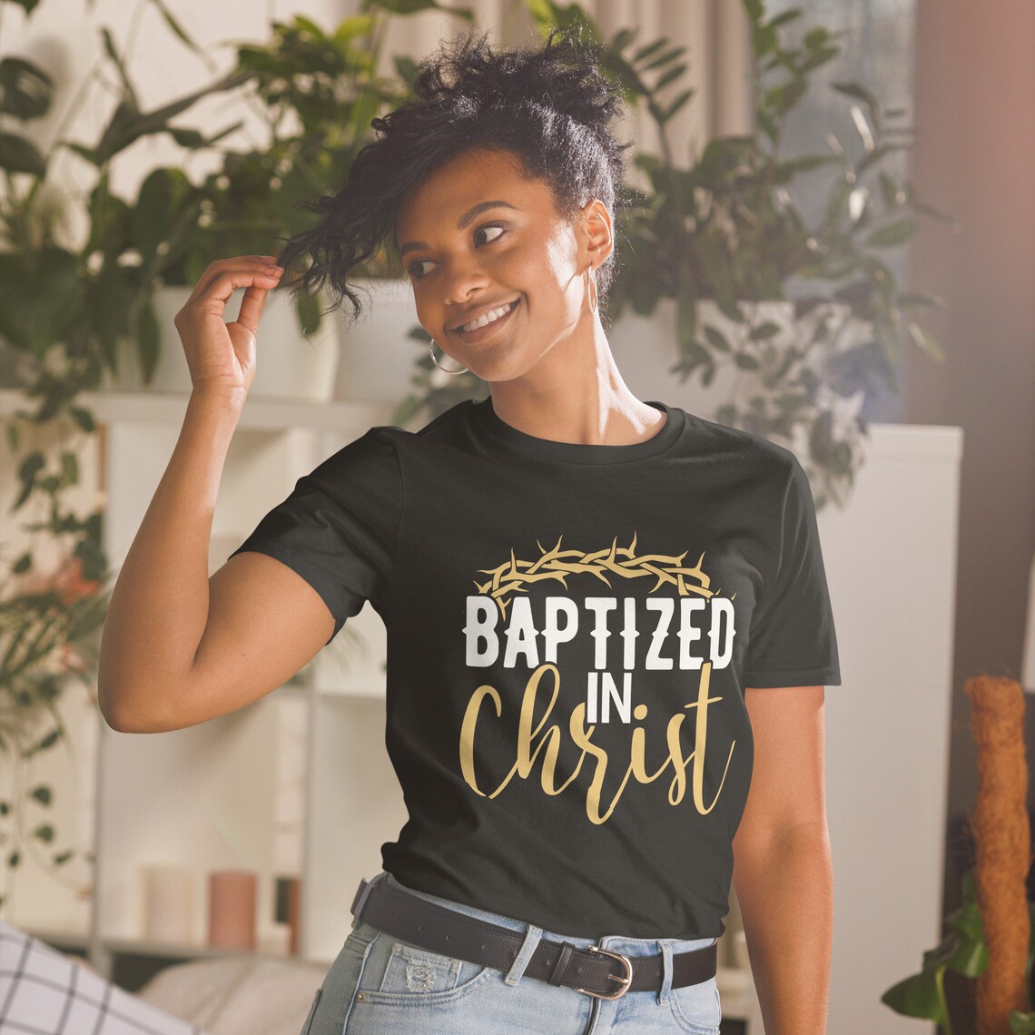Baptized in Christ Shirt Christian Shirts Baptism Christian - Etsy