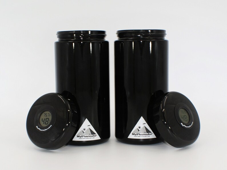 Mypharmjar Miron Glass Curing Jar 1 Liter W/digital - Etsy