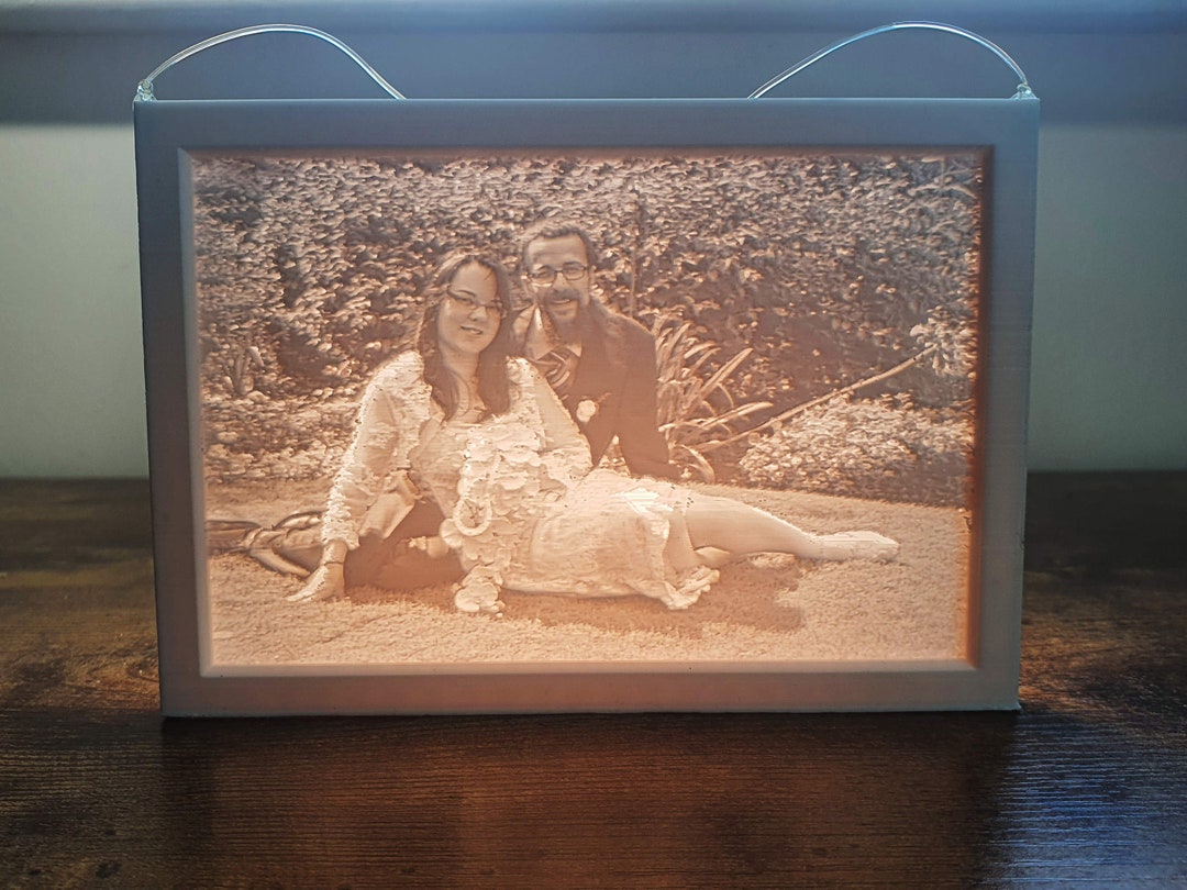 Custom 3D Printed Photo Art - Lithograph/lithoplane - Etsy
