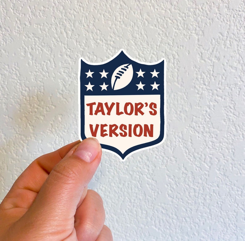 NFL Taylors Version Weatherproof Vinyl Die Cut Sticker - Etsy