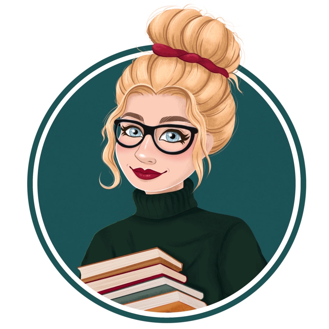 Custom HEADSHOT Cartoon Portrait From Photo, Digital Illustration ...