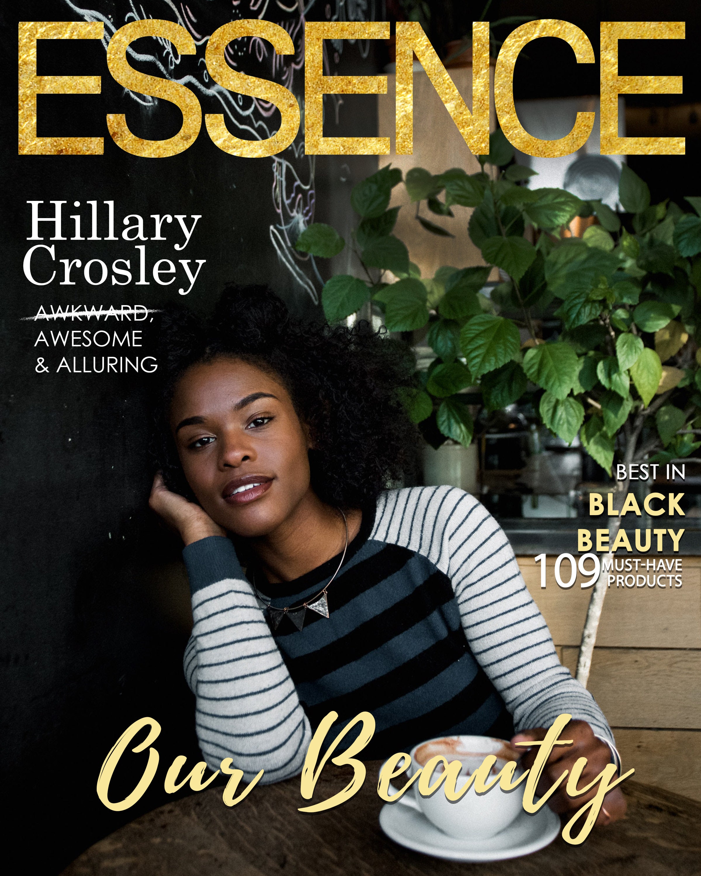 Custom Essence Magazine Cover Digital Personalized Magazine - Etsy