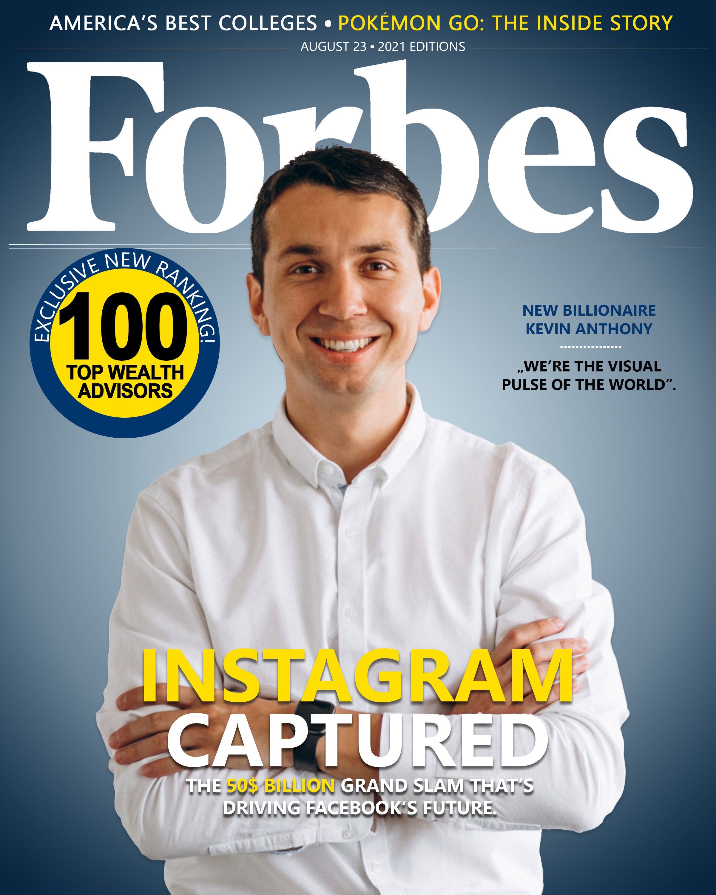 Forbes Magazine Cover Page