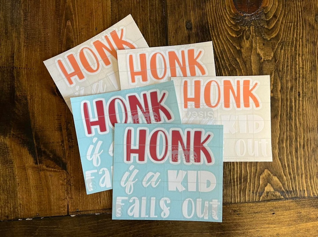 Honk If A Kid Falls Out Camper Sticker Bumper Sticker - Etsy