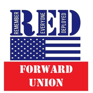 RED Decal | Remember Everyone Deployed Until They All Come Home USA ...