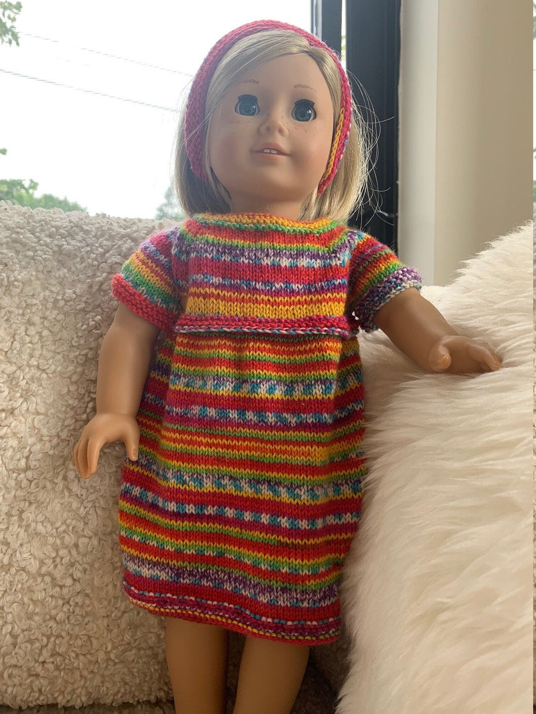 Dress For 18 Inch Doll Doll Clothes Handmade Doll Clothes Ag Doll