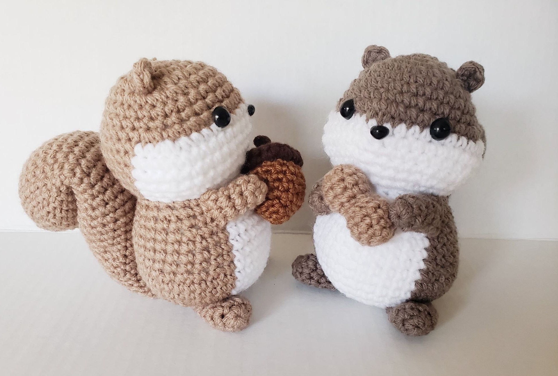 Hazel the Squirrel PDF Pattern Crochet - Etsy Canada