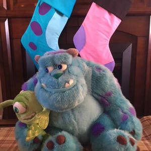 Sully Disney Inspired Christmas Stocking - Etsy
