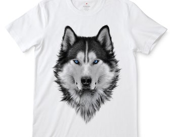 Husky T Shirt - Etsy