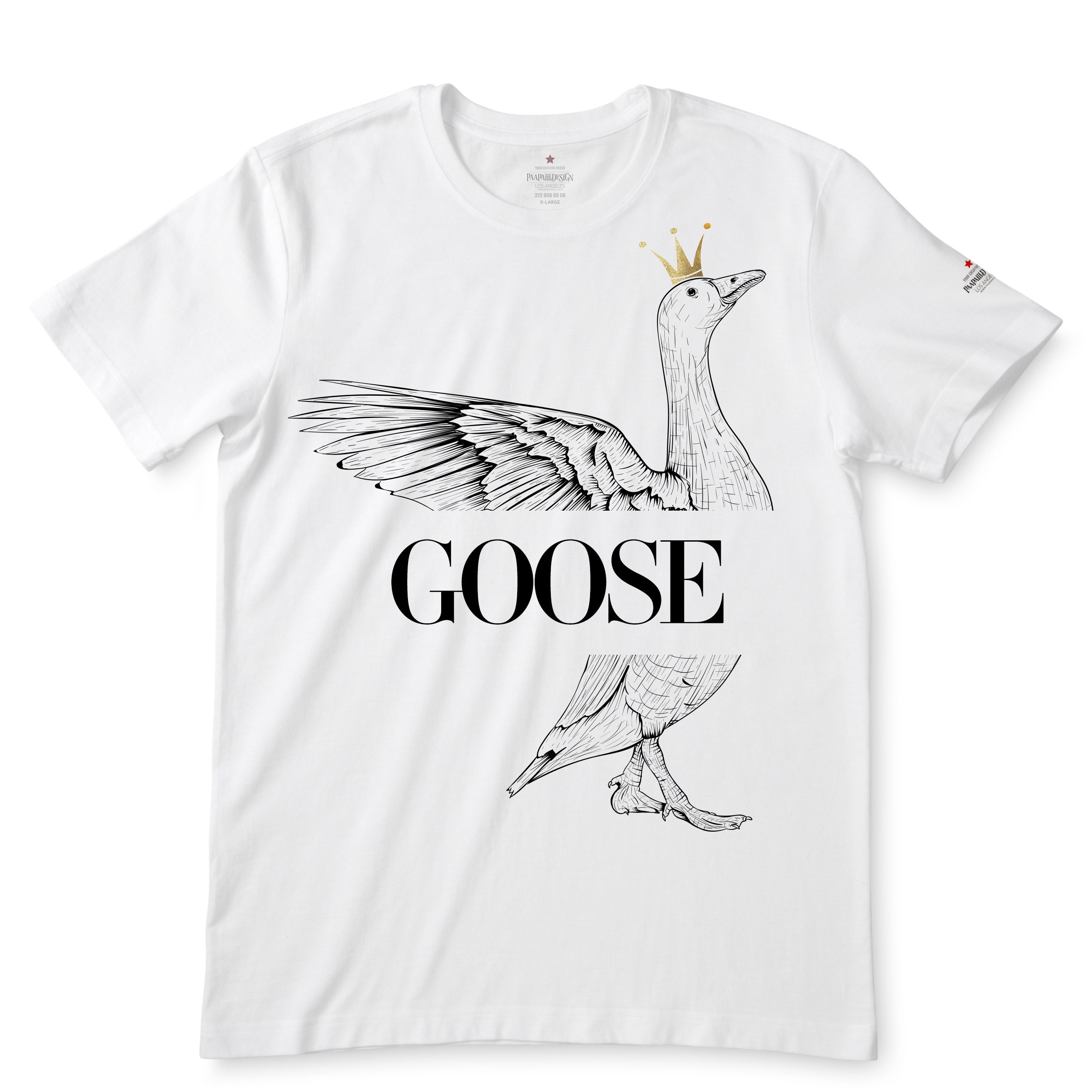 Goose White T-shirts - Etsy