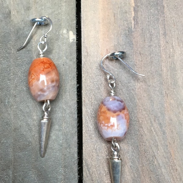 Fire Agate Jewelry - Etsy